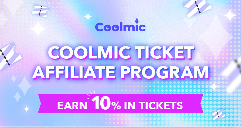 JOIN THE TICKET AFFILIATE PROGRAM | Coolmic